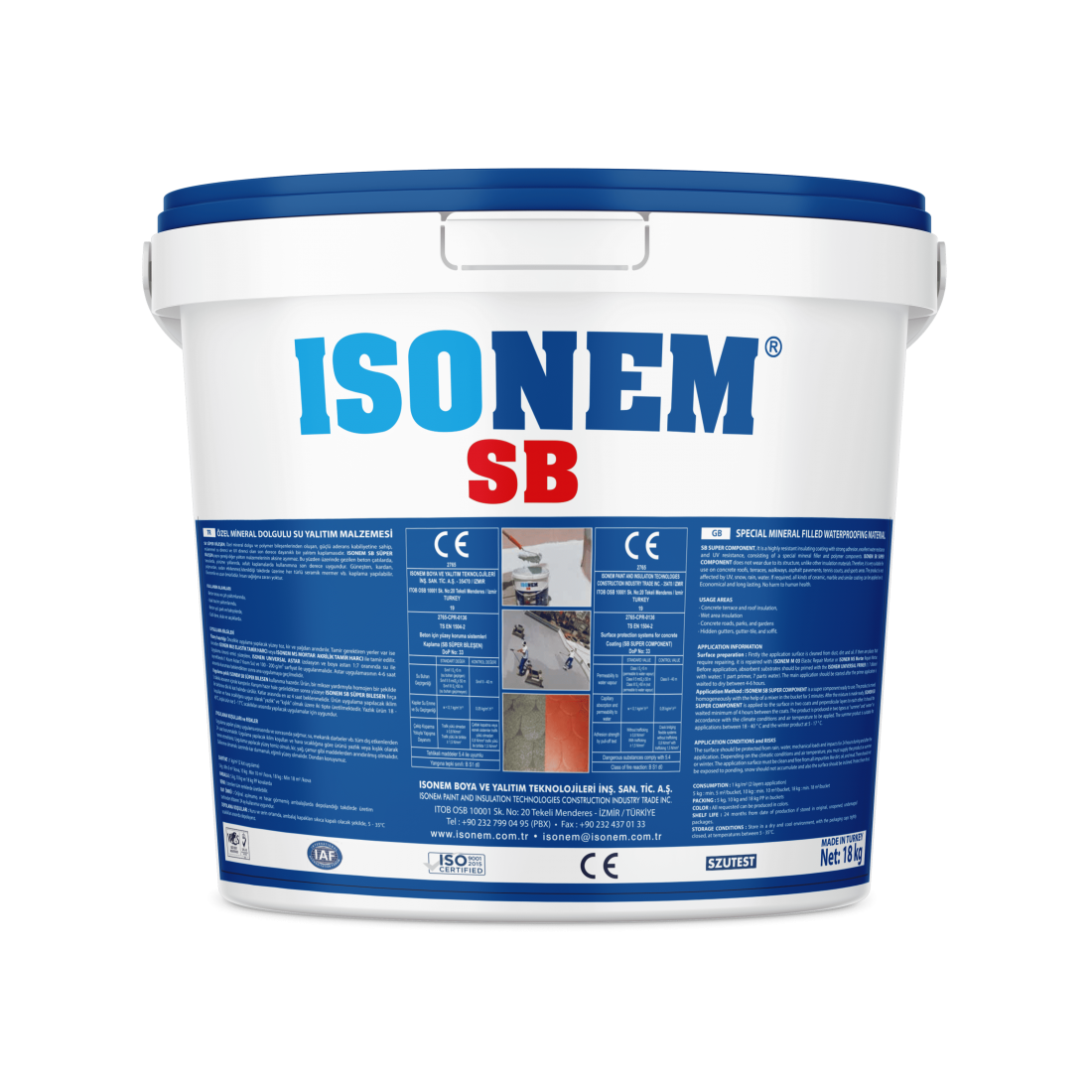 Sb Özel Mineral Dolgulu Su Yalıtımı 1303